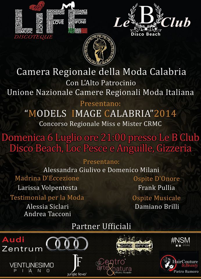 Domenica “Models Image Calabria 2014”: concorso regionale Miss e Mister ...