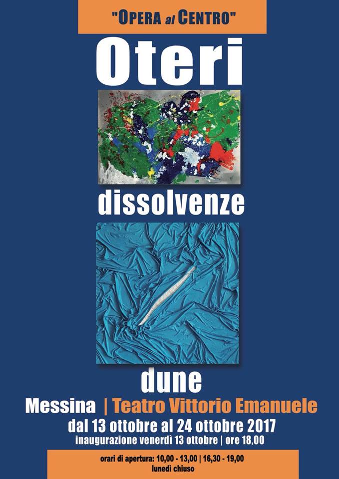 A Messina tra "Dune" e "Dissolvenze": le opere di Mimma Oteri al ...