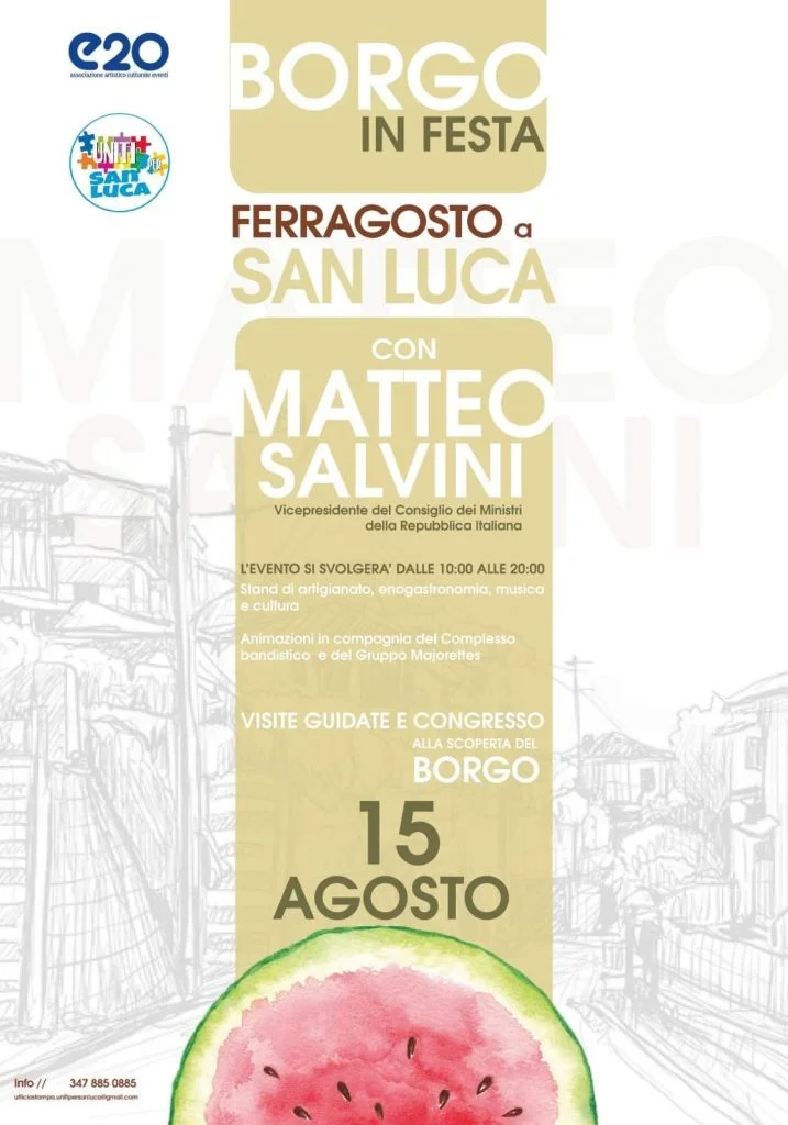 Borgo in Festa a San Luca (RC): tanti eventi in occasione di Ferragosto