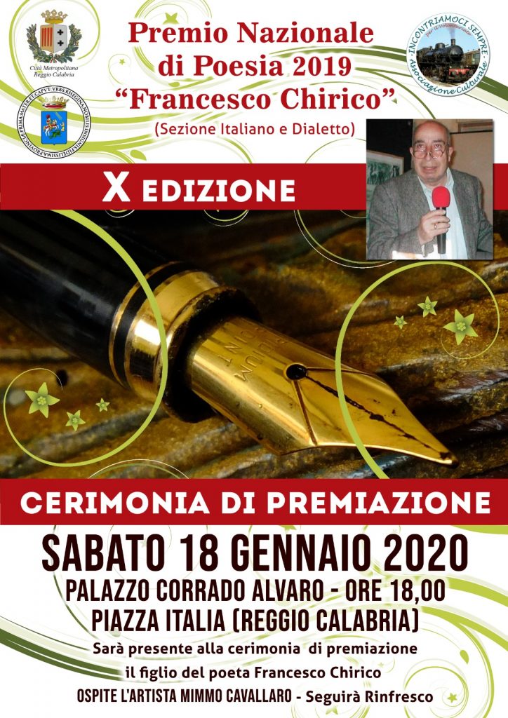 A Reggio Calabria la X edizione del Premio Internazionale di Poesia ...