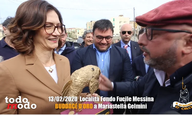 Messina, consegnato il "Buddace d'Oro" a Mariastella Gelmini: "mi ...