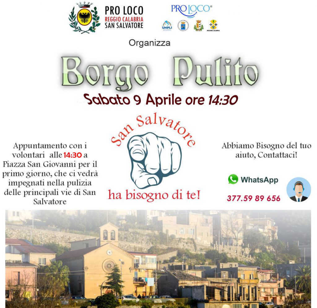Reggio Calabria: la Pro Loco San Salvatore organizza l’iniziativa ...
