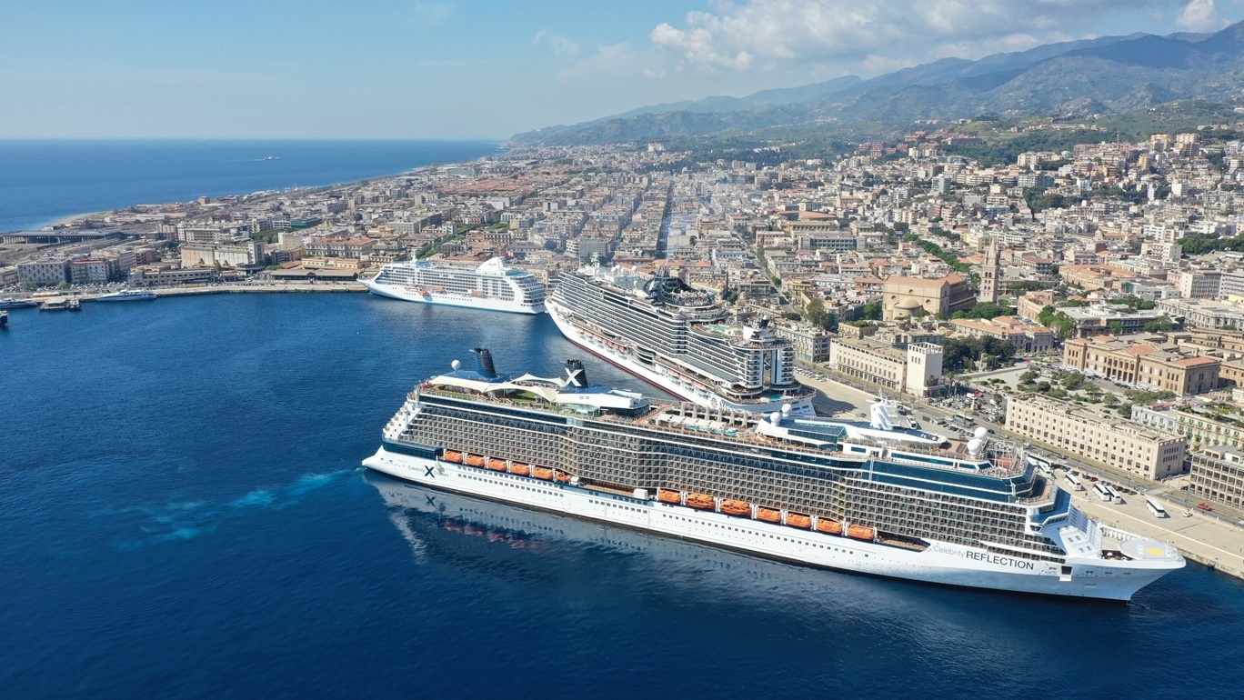 Messina: scalo inaugurale della nave Sun Princess Cruises