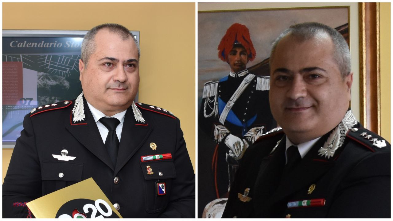 Catanzaro, cambio al vertice del Comando Provinciale dei Carabinieri ...