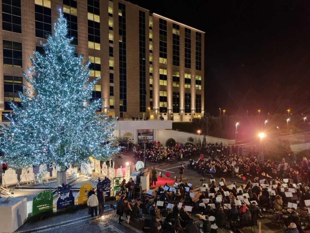 Grande partecipazione per l'accensione dell'albero di Natale dei ...