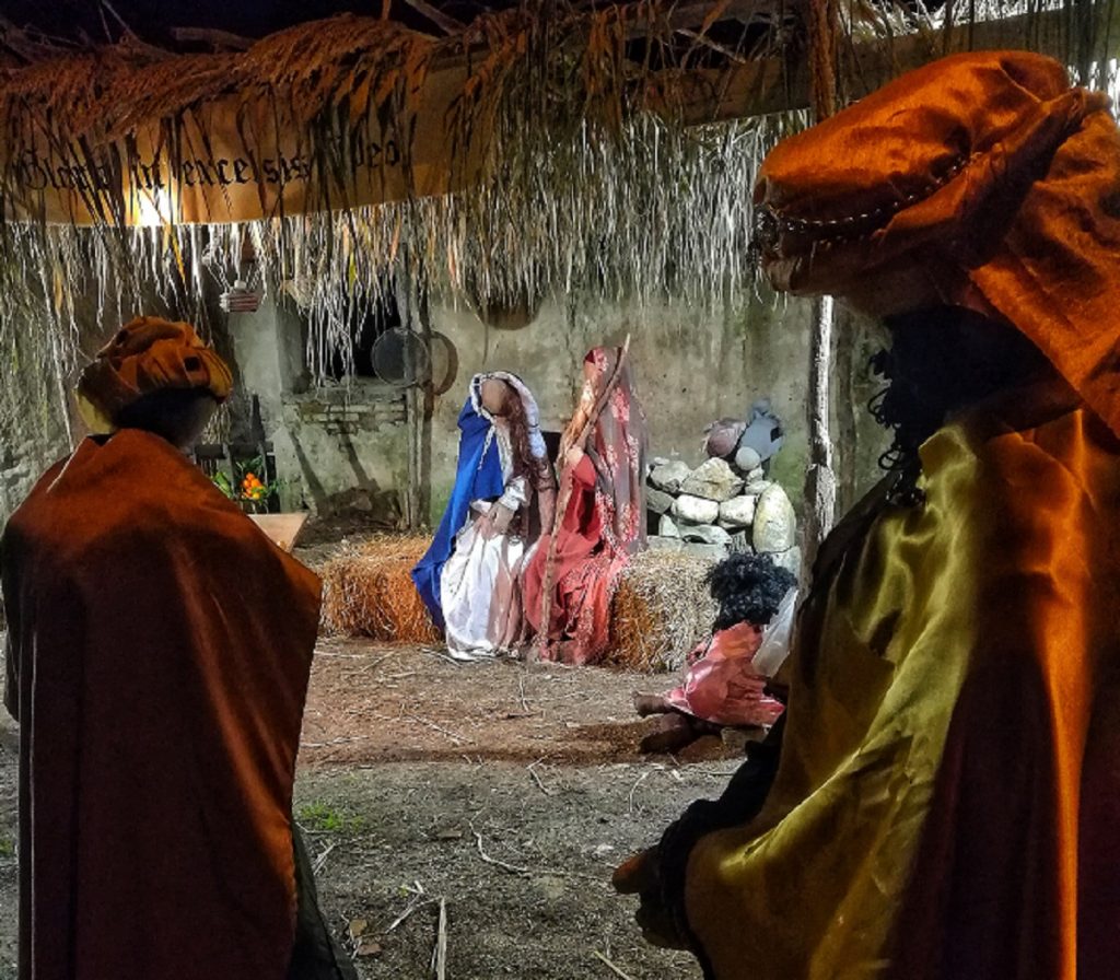 Reggio Calabria: benedizione della rappresentazione della Natività a Puzzi