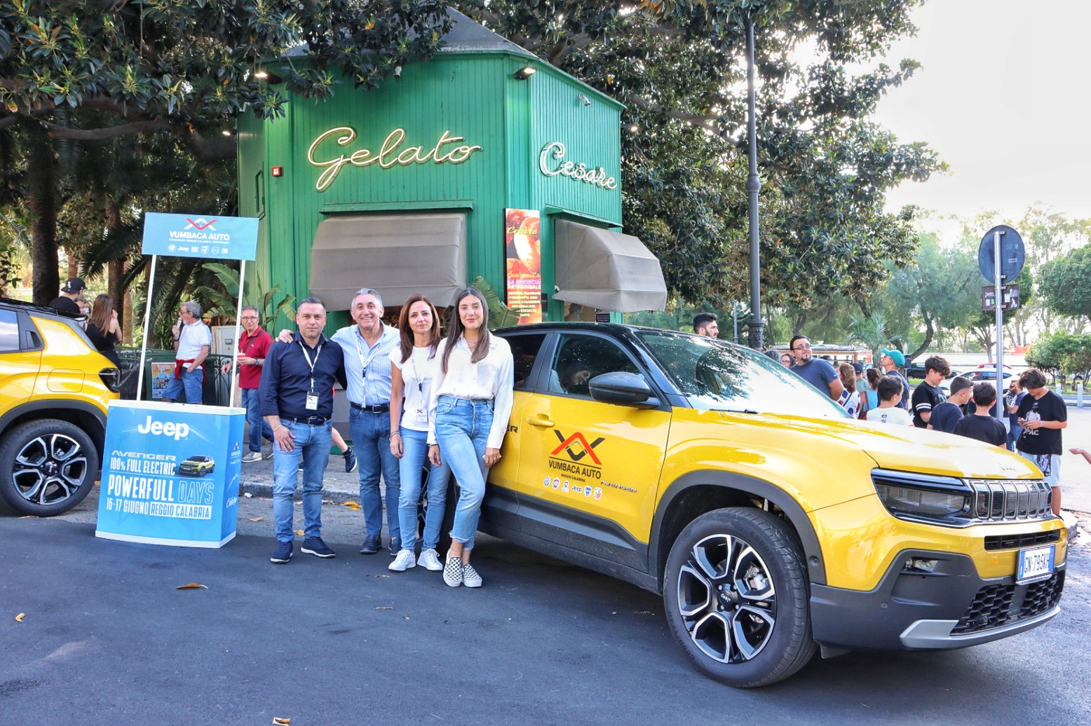 Un test drive Vumbaca Auto dal sapore di gelato Cesare: le FOTO dell ...