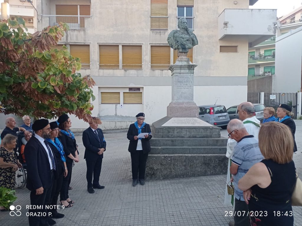 A Messina il 123° Anniversario della scomparsa di Re Umberto I
