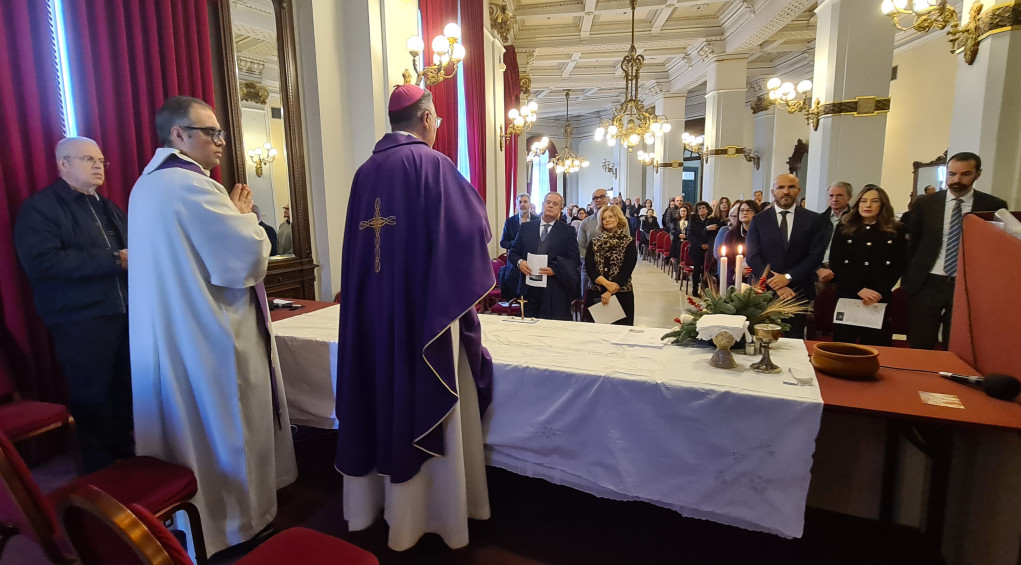 Messina, celebrata la Santa Messa di Natale per i dipendenti della ...