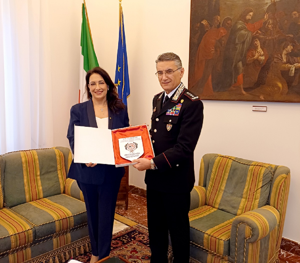 Messina, l'A.N.I.O.M.R.I.D. incontra il generale di corpo d'armata ...