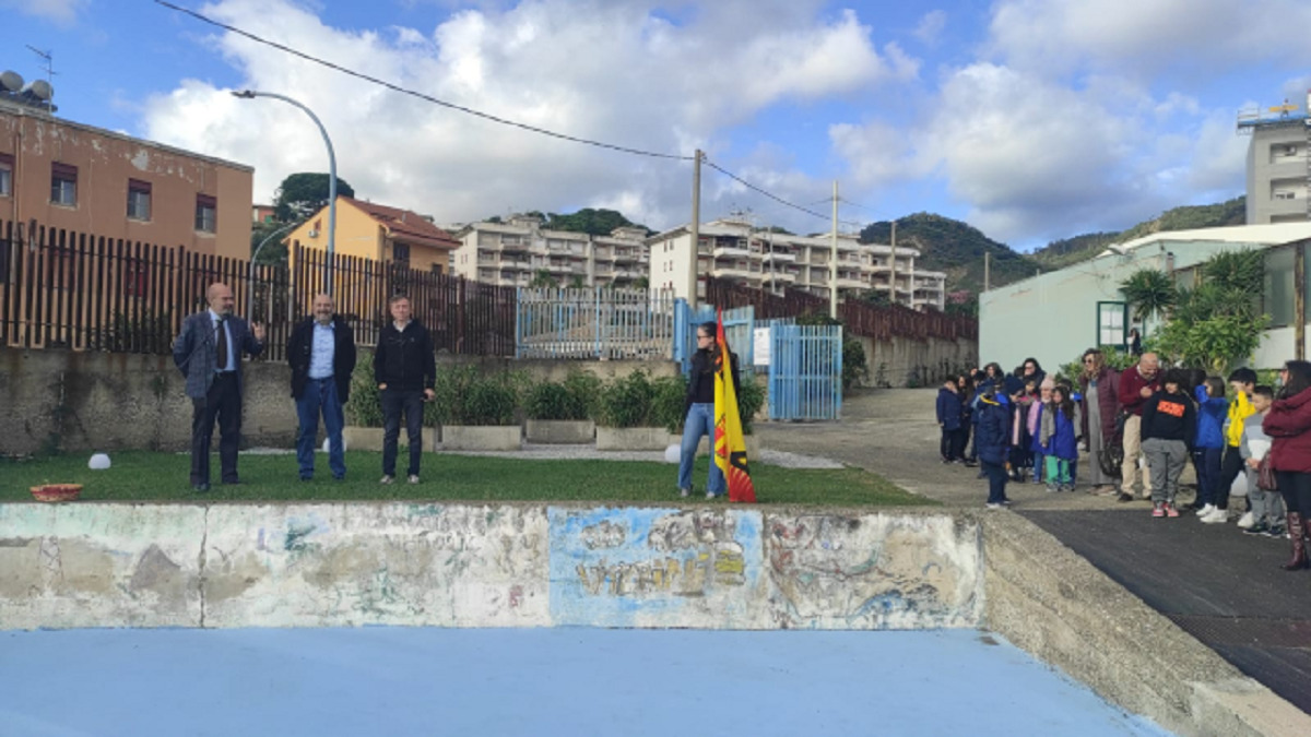 Messina, inaugurata la palestra ed il campo sportivo dell'IC “Vittorini”