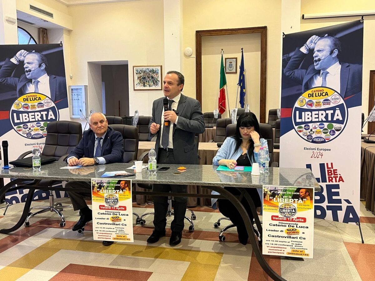 De Luca a Castrovillari: "l'idea è quella di lottare contro un'Europa ...
