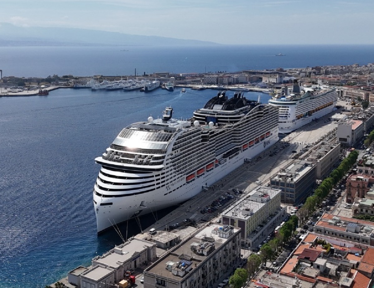 Crocierismo Messina: ieri 4 navi al Porto e quasi 14 mila turisti