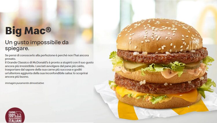 Mc Donald's perde il marchio Big Mac per i panini al pollo