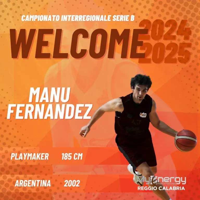 Colpo Viola! Manu Fernandez a Reggio Calabria nel mito di Ginobili