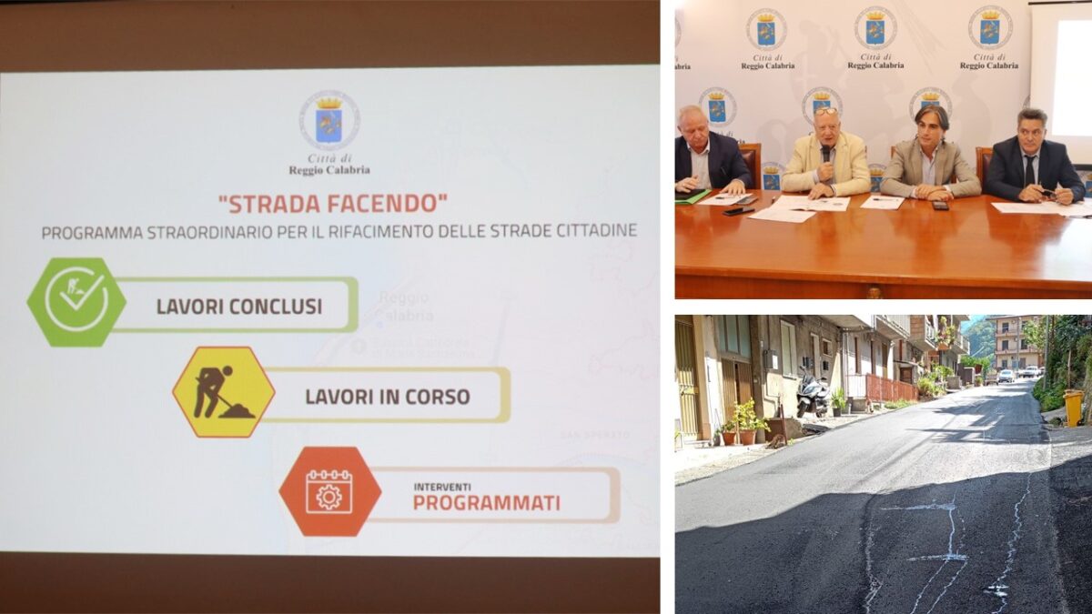 Reggio Calabria, 20 milioni per il rifacimento delle strade