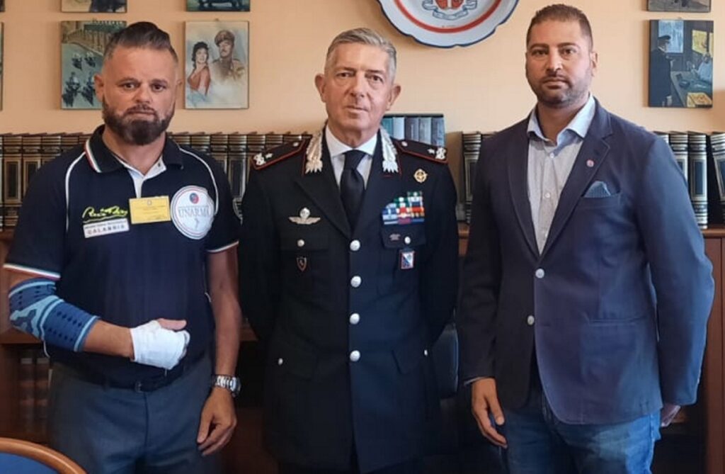 Il Generale di Brigata Riccardo Sciuto incontra il Sindacato Unarma