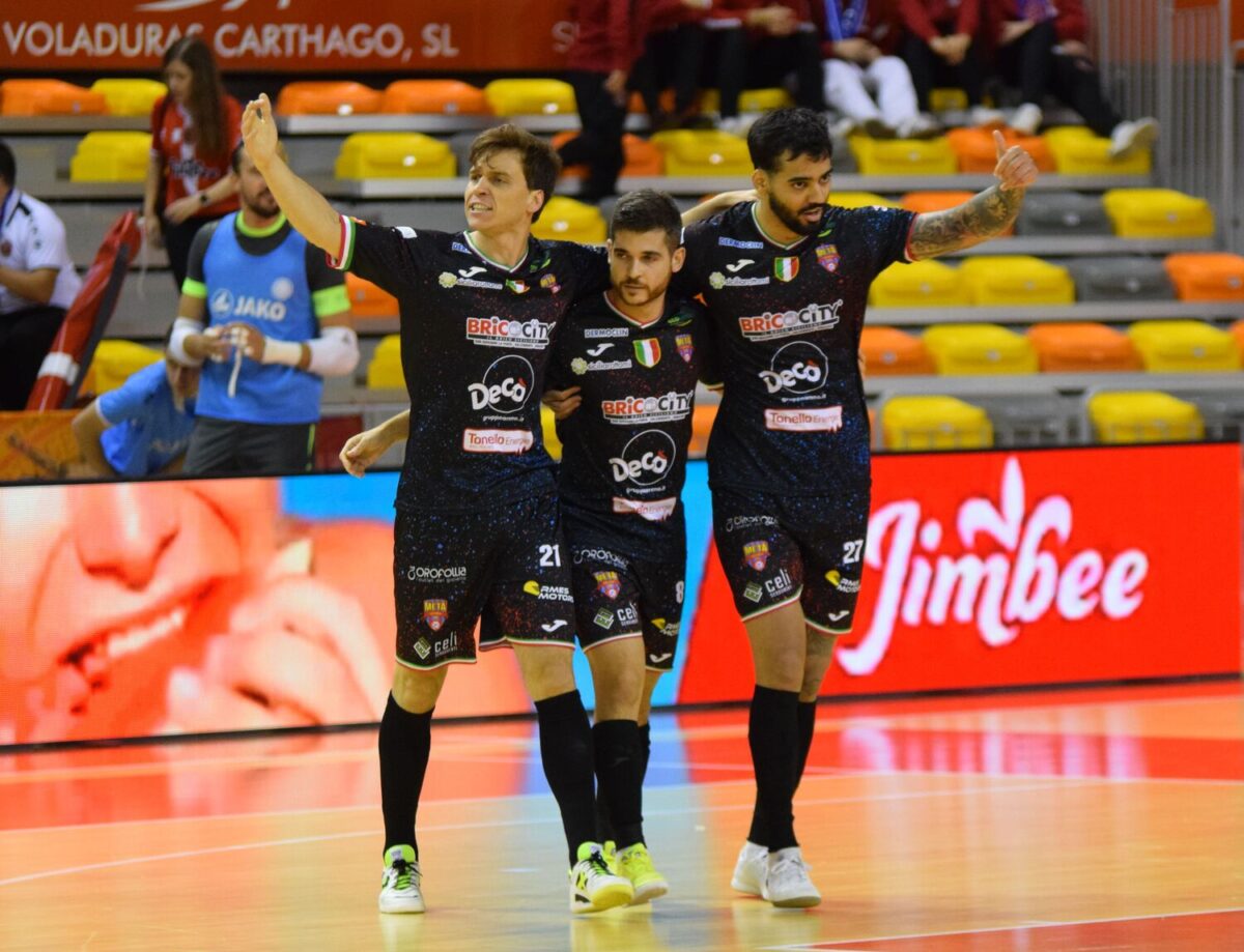 Champions League Futsal: il Meta Catania batte 2-3 il Riga