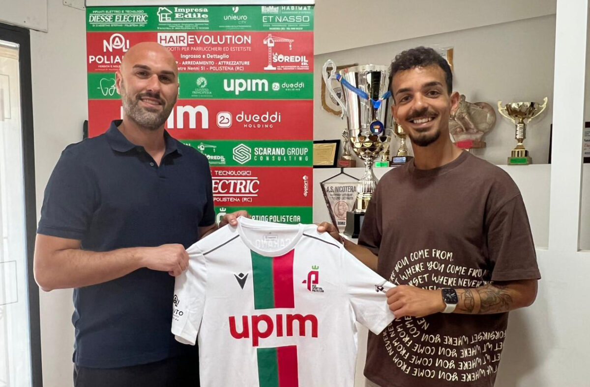 Sporting Polistena: rinnovo per Gabriele Bruzzese