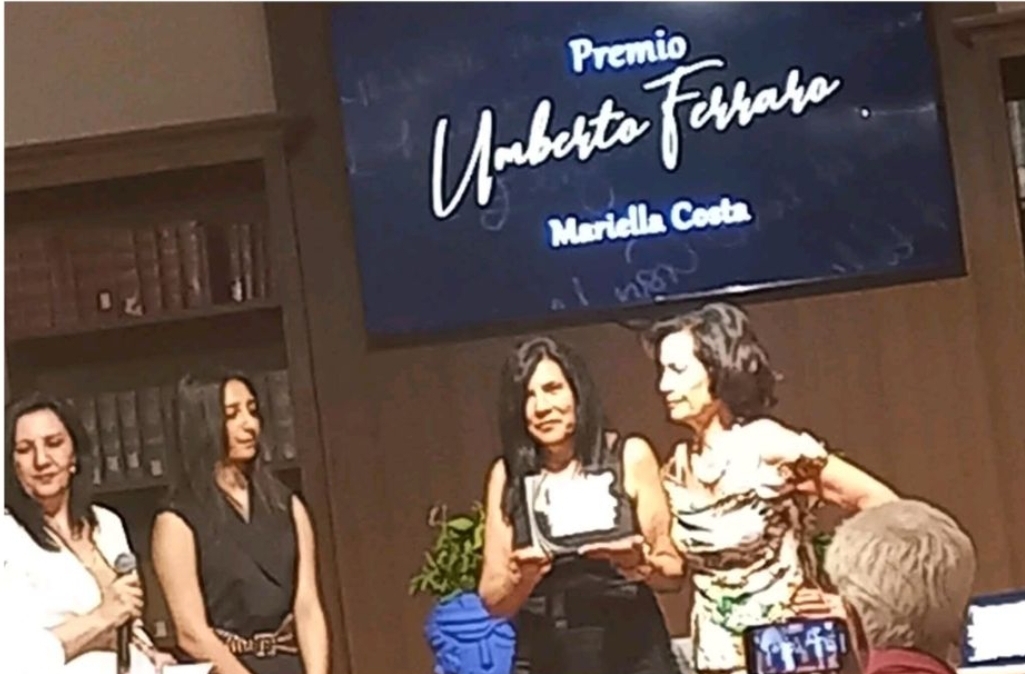 Giugno Locrese 2025, a Mariella Costa il premio "Umberto Ferraro"