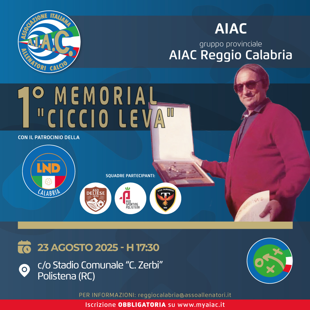 A Polistena il 1° Memorial "Ciccio Leva"