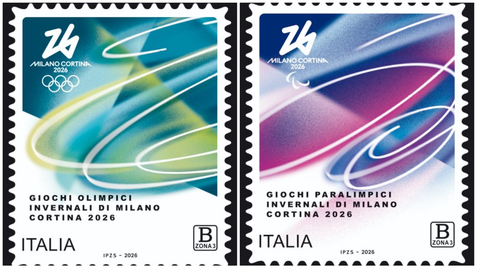 Olimpiadi Milano-Cortina 2026, Poste Italiane emette 2 francobolli ...