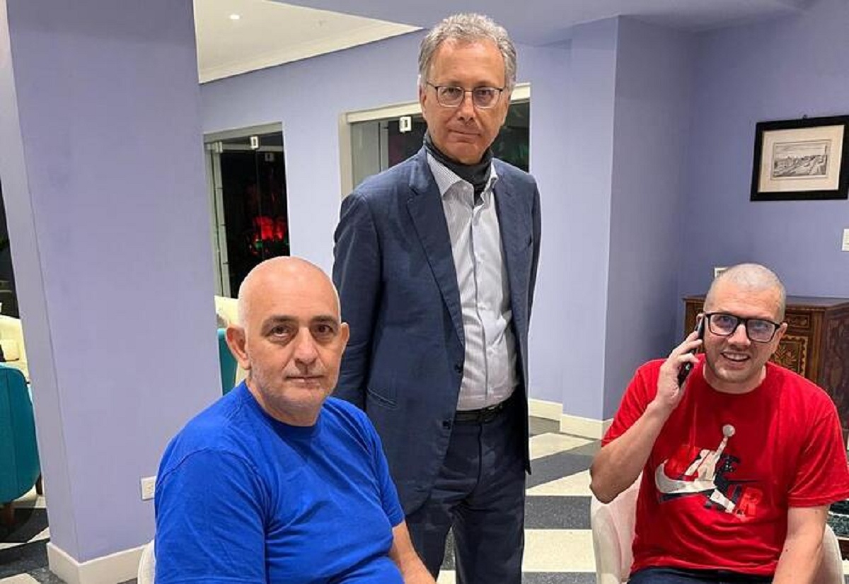 Trentini e Burlò atterrano in Italia dopo la liberazione in Venezuela ...