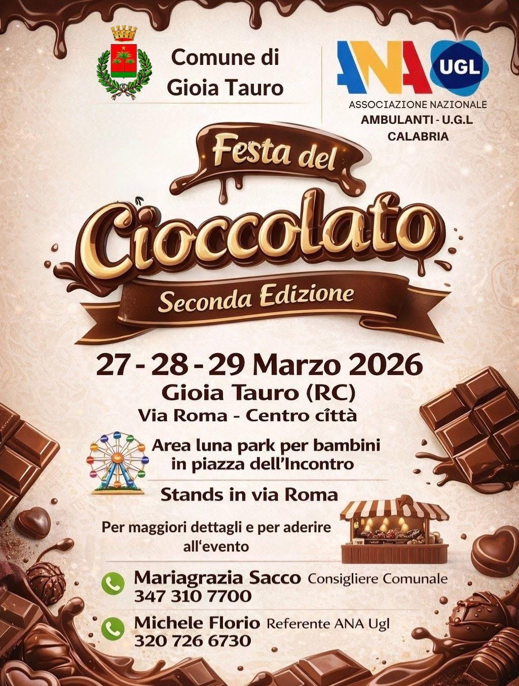 La Festa del Cioccolato arriva a Gioia Tauro: la città di trasforma in ...