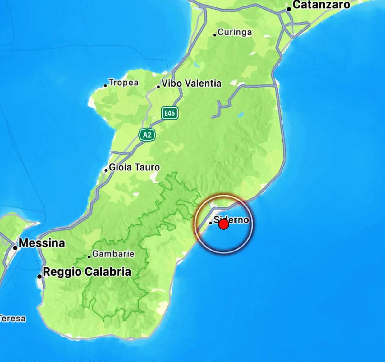 Terremoto in provincia di Reggio Calabria: scossa avvertita dalla ...