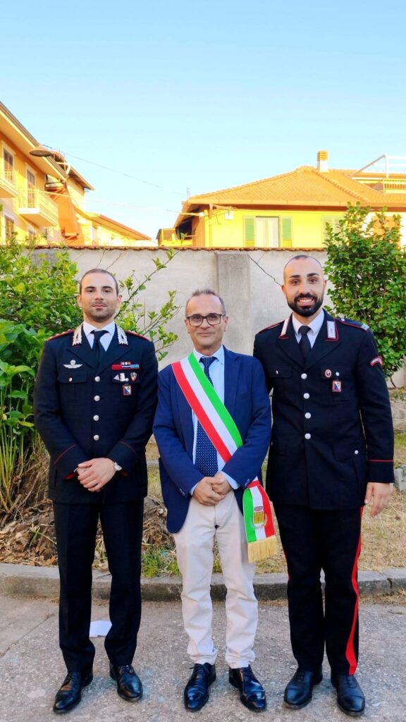 Melicucco, cerimonia di saluto al Comandante della locale stazione dei ...