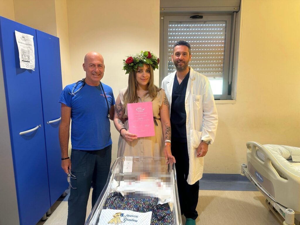 Meravigliosa doppia gioia a Messina, dal parto alla laurea in 48 ore ...